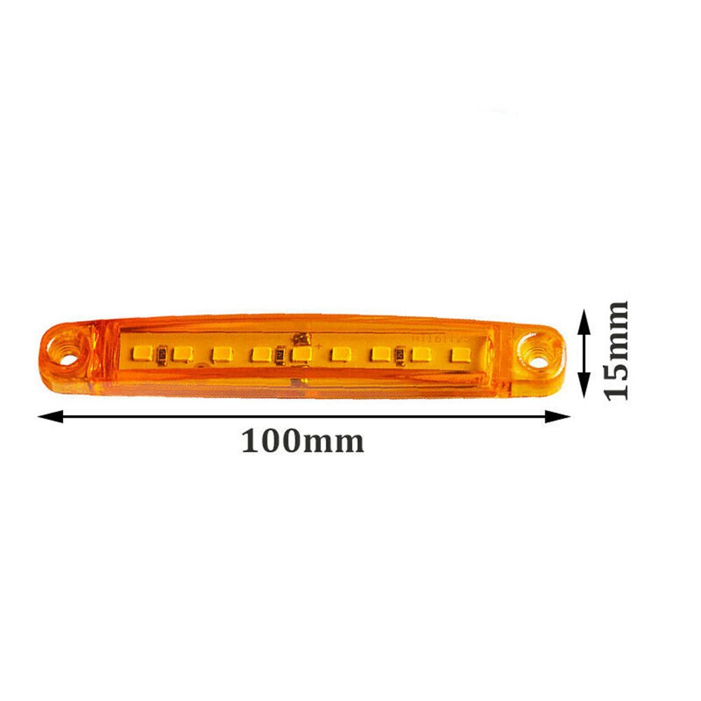 10Pcs Amber 9 Smd Led Truck Lichten Led Side Car T... – Vicedeal