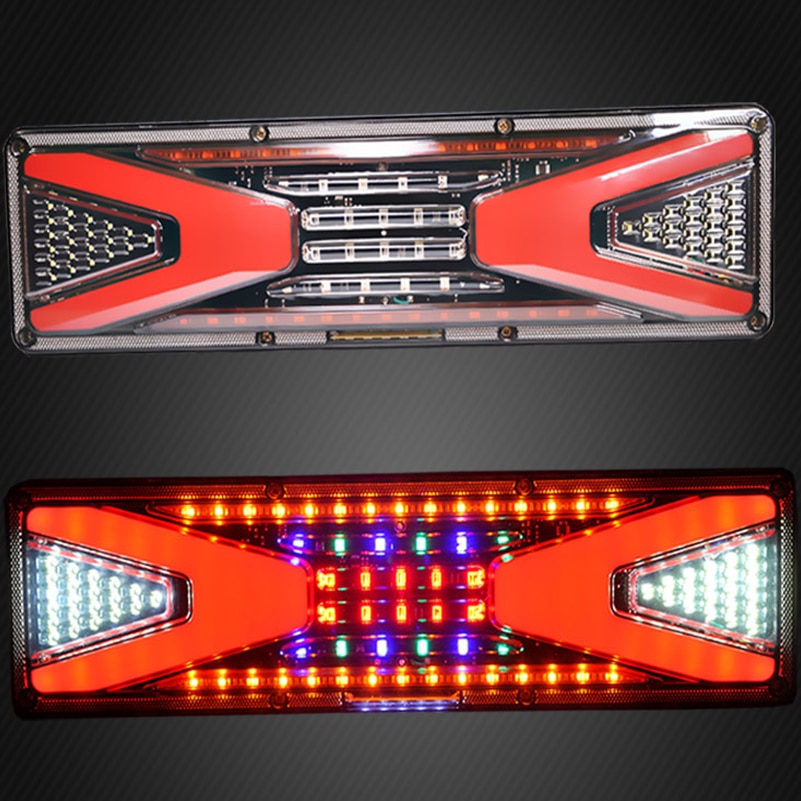 33cm 24V LED Truck Rear Tail Light Trailer Stop Lo... – Grandado