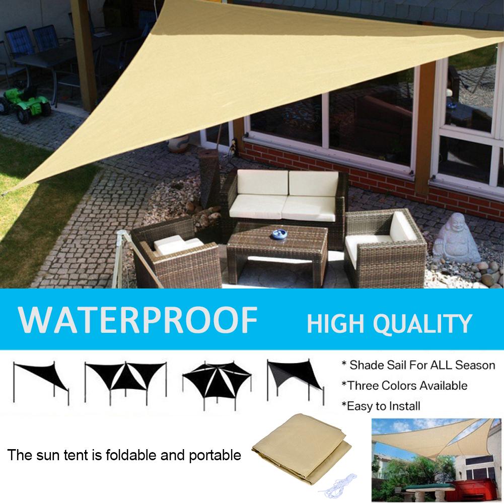Outdoor Awnings Waterproof Sun Shelter Triangle Pa... – Grandado
