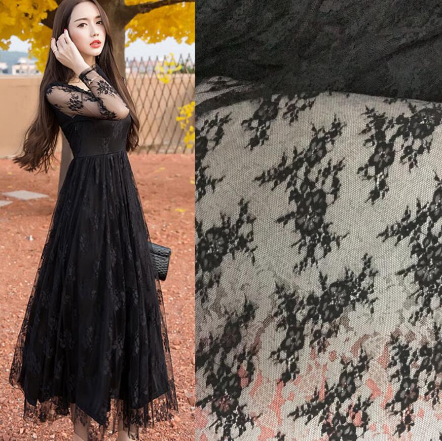 2 hof Hohle Blume Chiffon Quaste Spitze Tuch Guipu... – Grandado