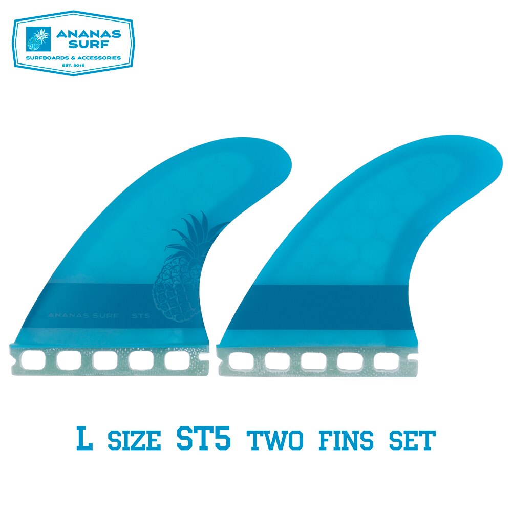 Ananas Surf surfboard fins, two 2 fins , quad, Fut... – Grandado
