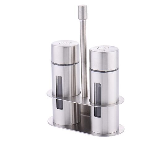Kitchen seasoning set oil vinegar dispenser stainl... – Grandado