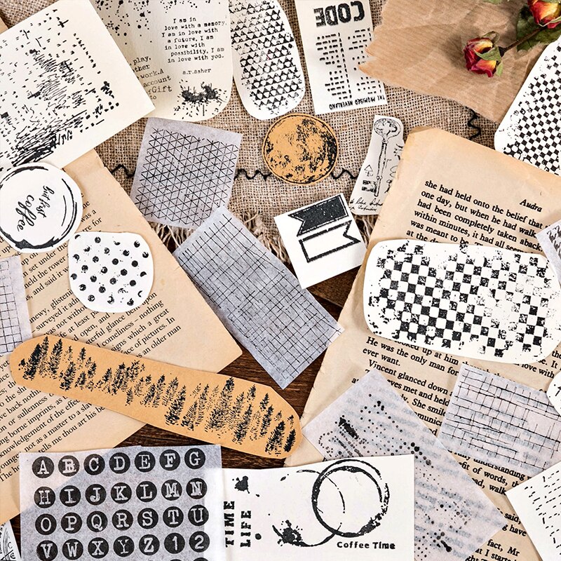 8PCS/lot mottled base series stamp DIY foam rubber... – Grandado