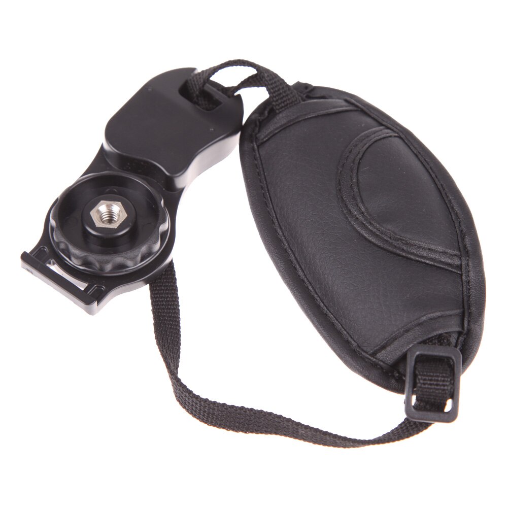 Zwarte Hand Grip Camera Strap Pu Leather Hand Stra... – Vicedeal