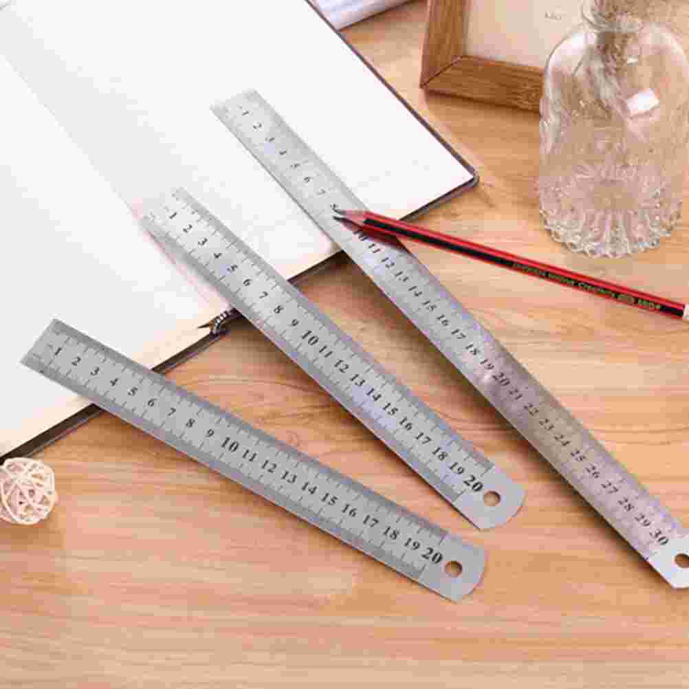 9Pcs Straight Rulers 15/20/30cm Measuring Rulers D... – Vicedeal