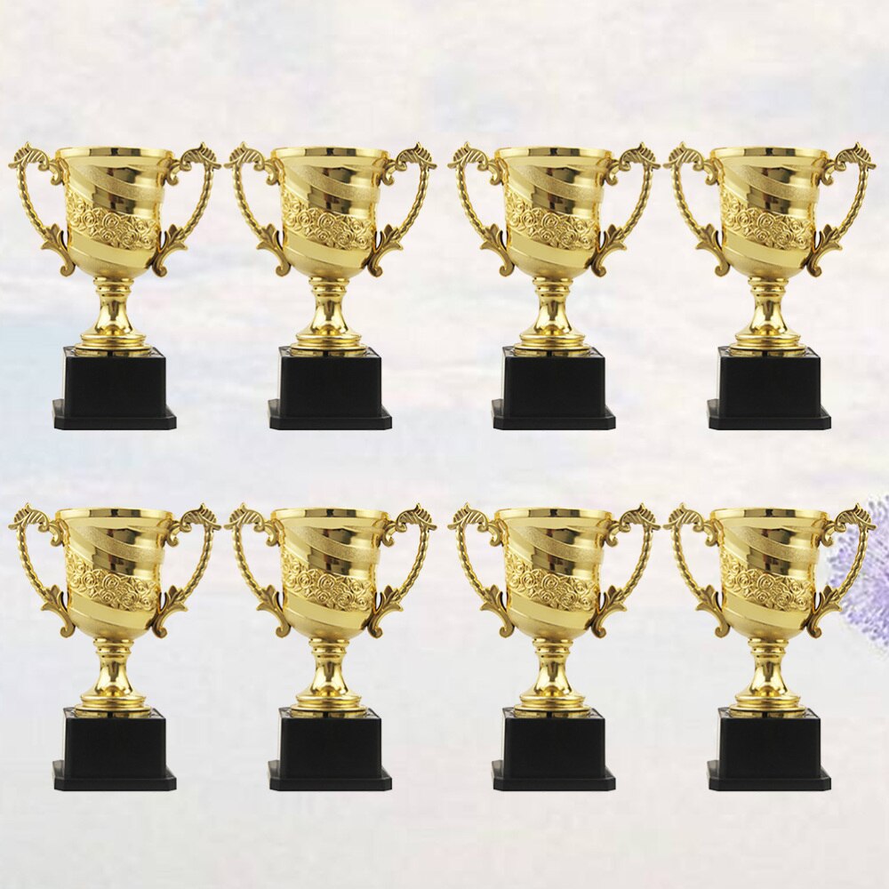 8pcs Mini Award Trophy Reward Prizes Decor Sport A... – Grandado