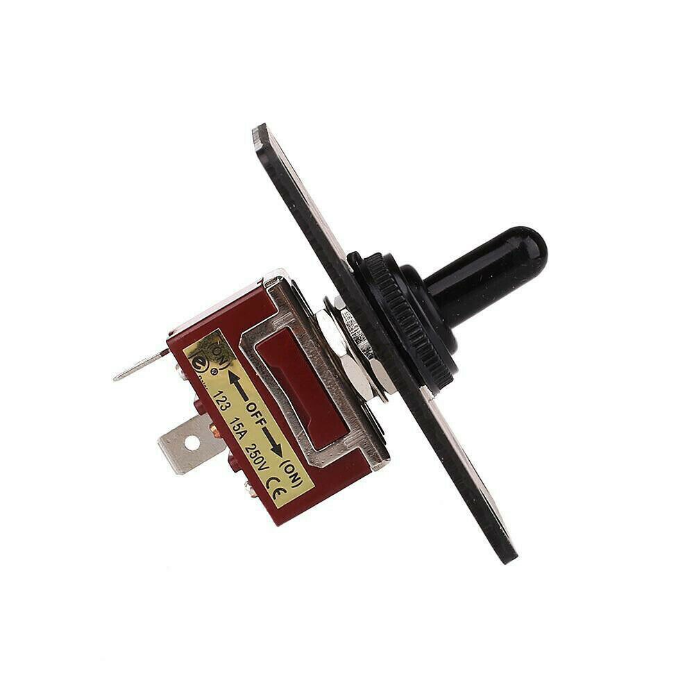 15A 12V Schakelaar 3-Way On-Off-On Momentary Toggl... – Vicedeal