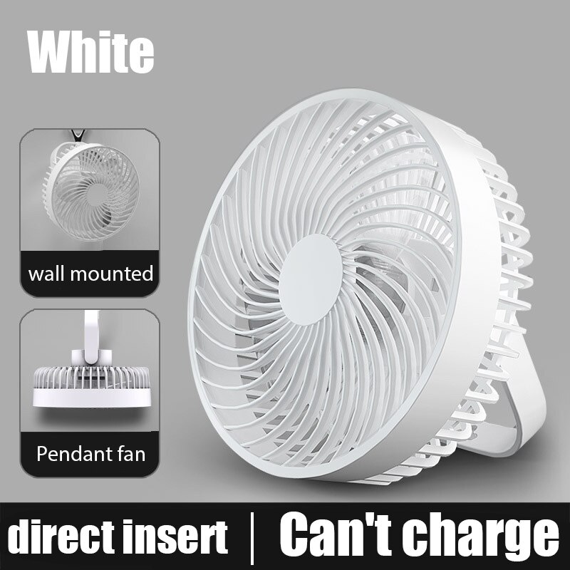 Fans Desktop Mini Wall-mounted Mute 3 Gears Fan Po... – Grandado