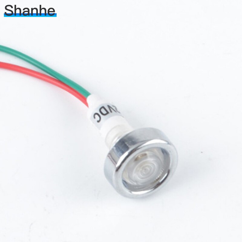 10Mm 12V Led Lampje Met 18Cm Draad Sigal Lamp – Vicedeal