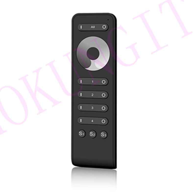 4 Zones 2.4G Brightness Remote Control RS1 4 zones... – Grandado