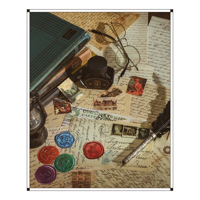 Papel de Material de periódico Vintage, álbumes de... – Grandado