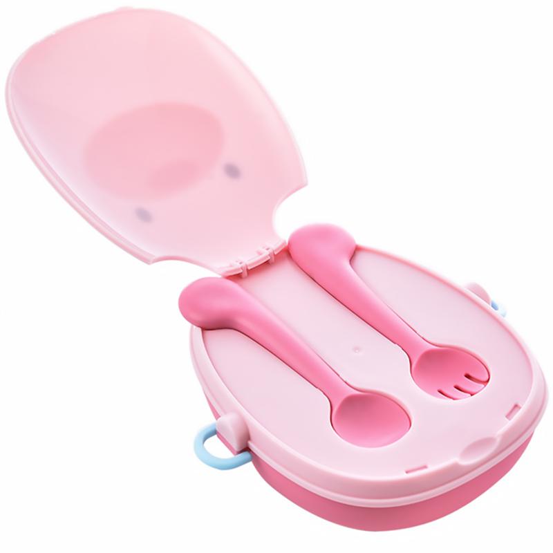 1 Set Lovely Baby Toddler Eating Plate Non Slip Pl... – Grandado