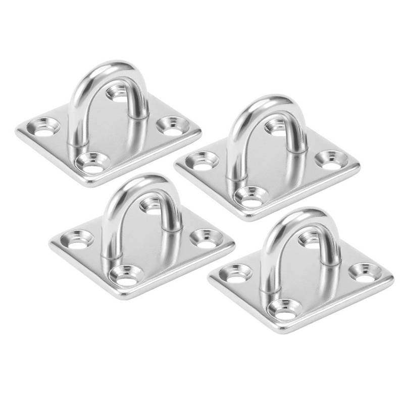 BEST304 Stainless Steel 5mm Thick Ring Square Sail... – Grandado