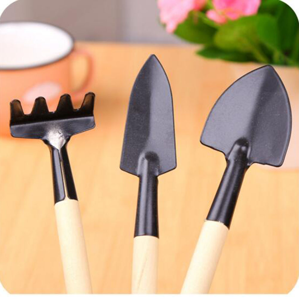 3pcs/1Set Mini Garden Tools Small Shovel Rake Spad... – Grandado