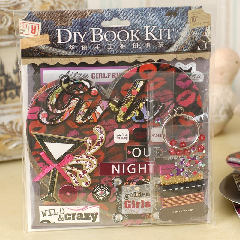 DIY Mini Photo Album Making Kit For Kids,Vintage F... – Vicedeal