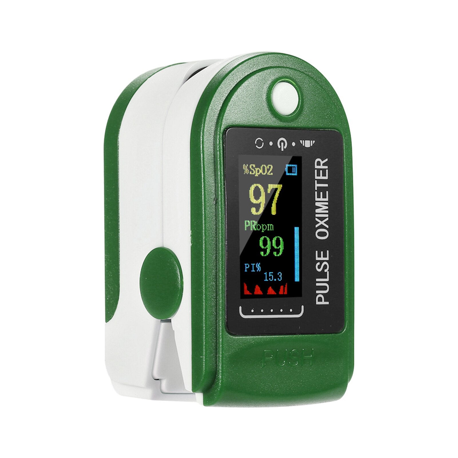 Digital Fingertip Pulse Oximeter OLED Display Bloo... – Grandado