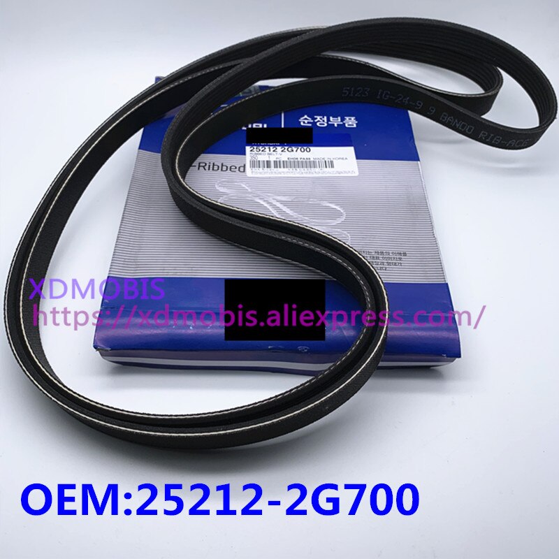 V-belt Timing belt FOR HYUNDAI I45 AZERA IX35 TUCS... – Grandado