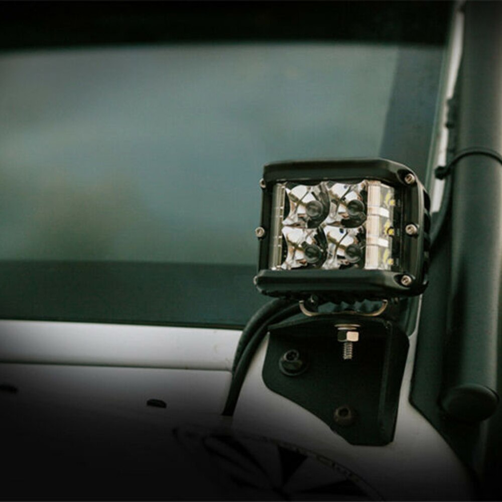 DC10-48V 4'' 9000LM 12LED Work Light 45W Side Shoo... – Grandado