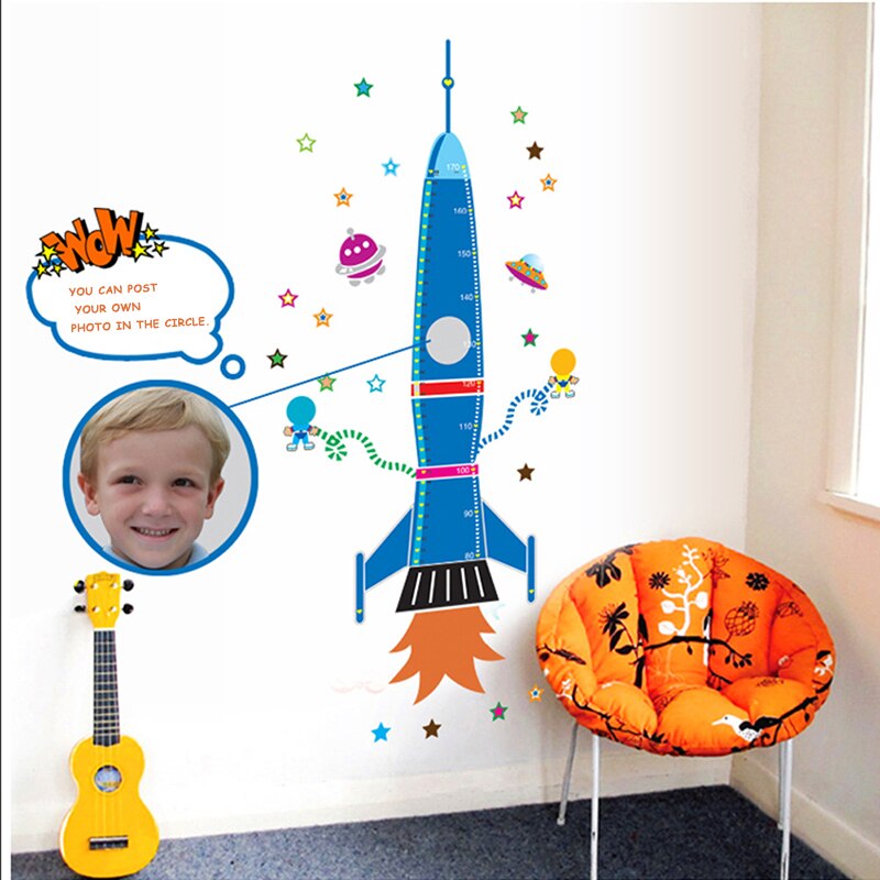 Space Rockets Style Stickers Cute Movable Wall Sti... – Grandado