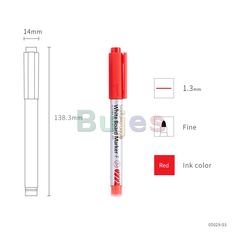 Korea Monami 1.3Mm Nauwgezette Pen Hoofd Recht Vlo... – Grandado