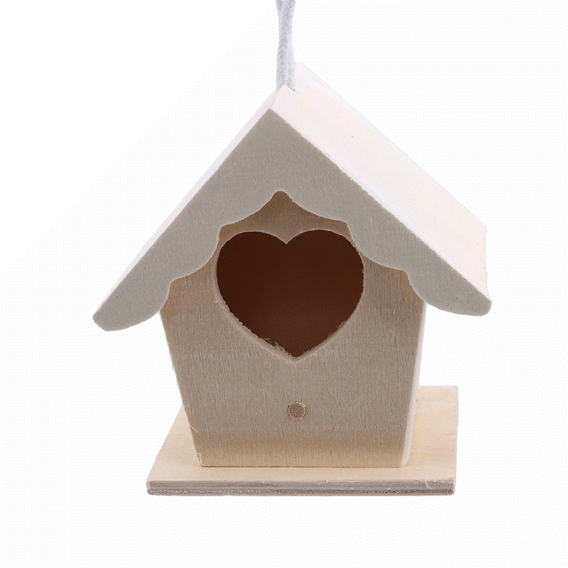 Diy Wooden Outdoor Garden Bird Cage Birdhouse Bird Grandado