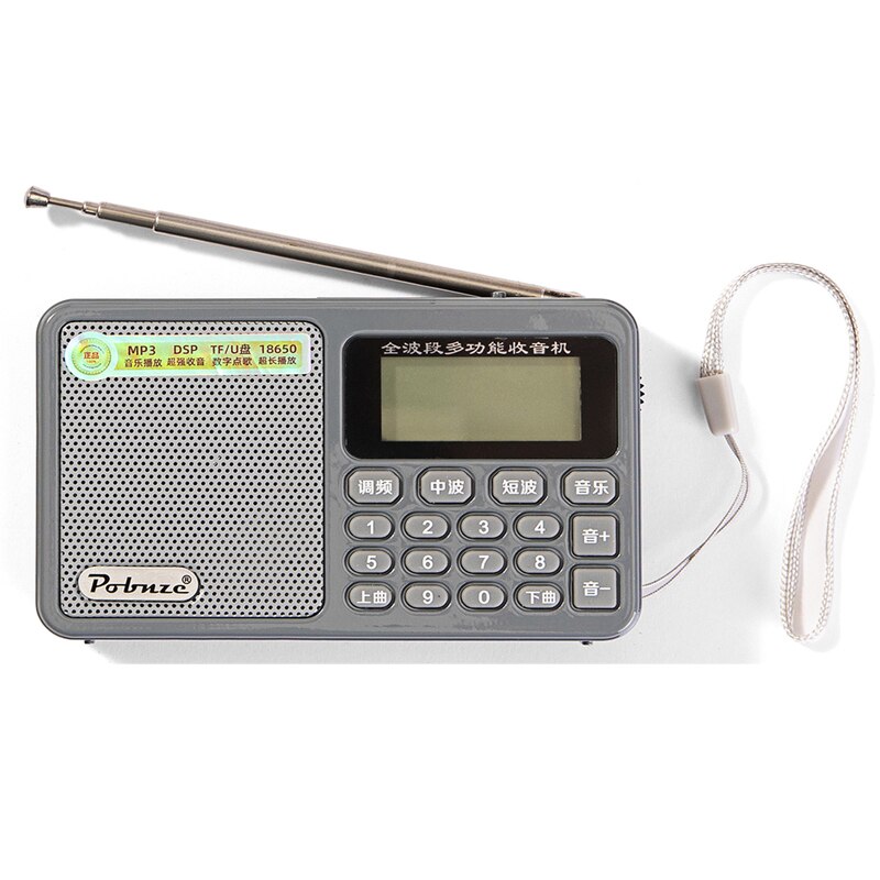 Portable Full Band Radio Digital FM/AM/SW Receiver... – Grandado