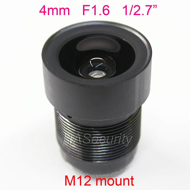 4mm 1/2.7" format F1.6 aperture M12 mount Lens ( o... – Grandado