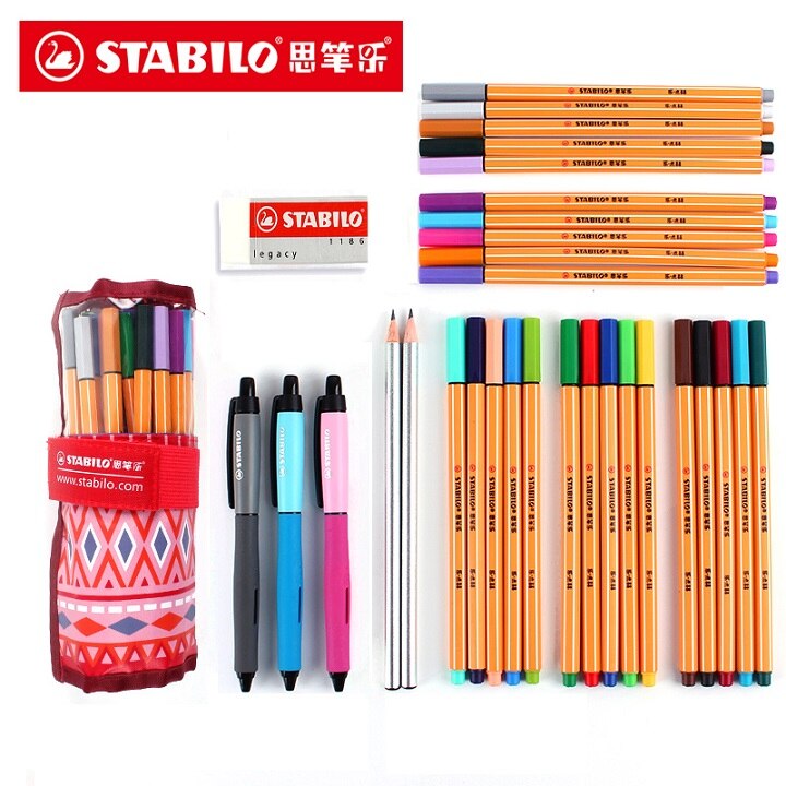 Stabilo Point 88 Art Markers 0.4mm Fiber Pen 25 Co... – Vicedeal