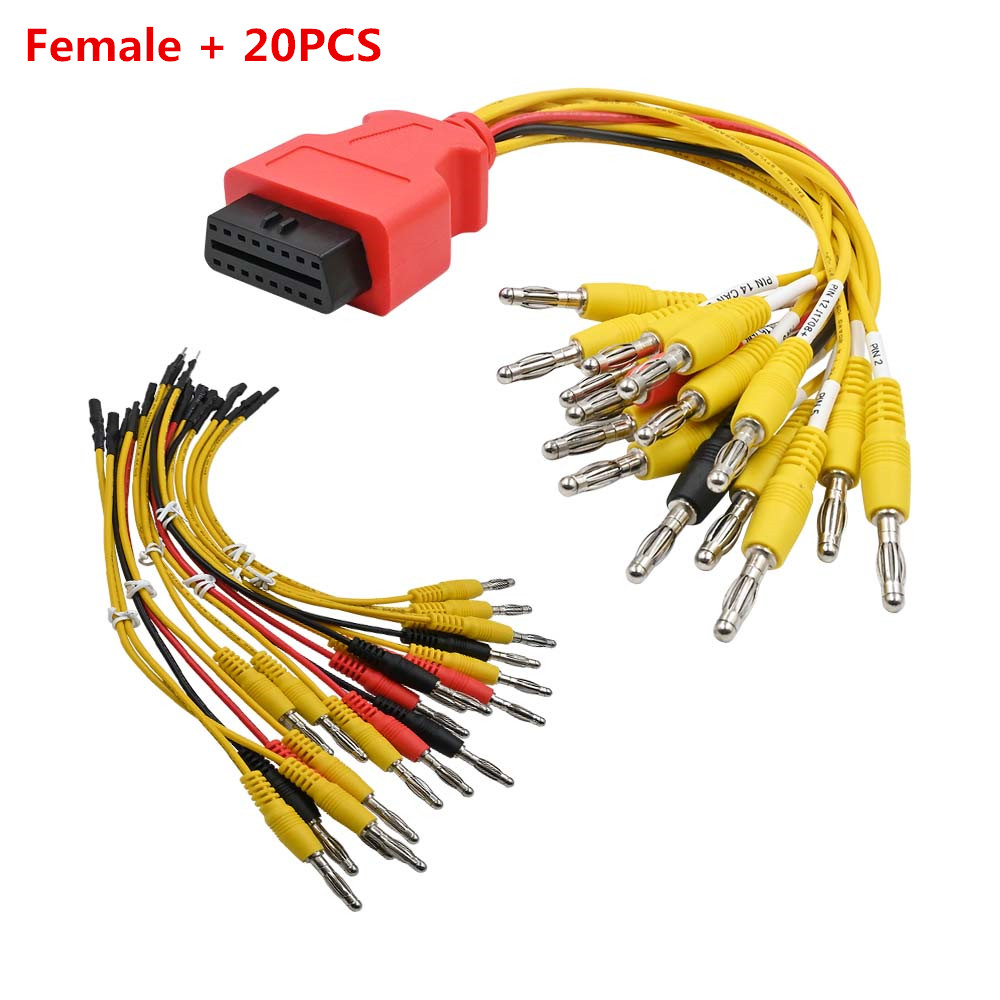 OBD Universal Jumper Car Connector Plug 16 Pin Mal... – Grandado