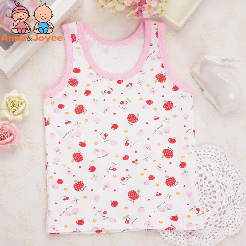 3Pc/Mix Leuke Meisjes Zomer Tanks 100% Katoenen Ve... – Vicedeal