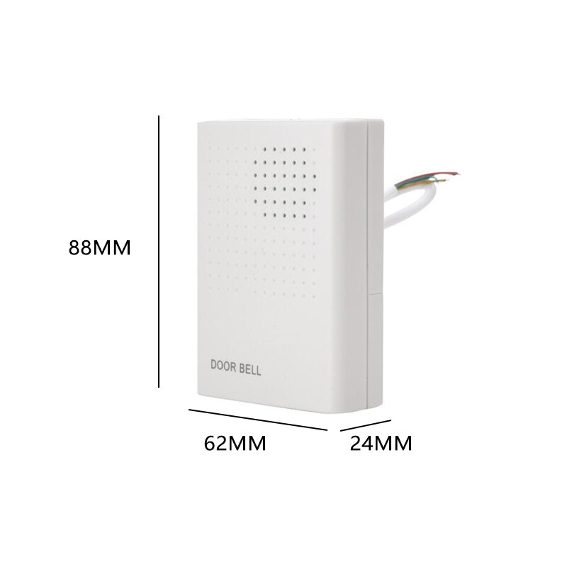 XJQ Wired Doorbell DC 12V Vocal Chime For Office H... – Vicedeal