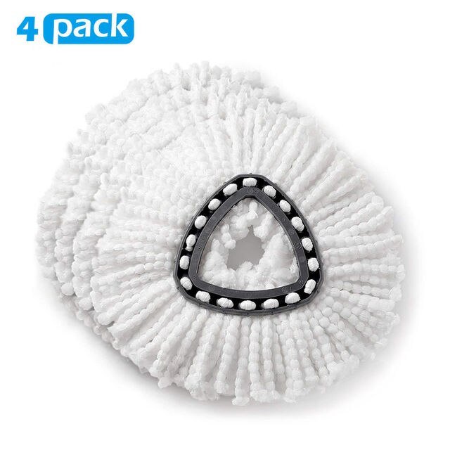 spin mop head triangle cotton mop head replacement – Grandado