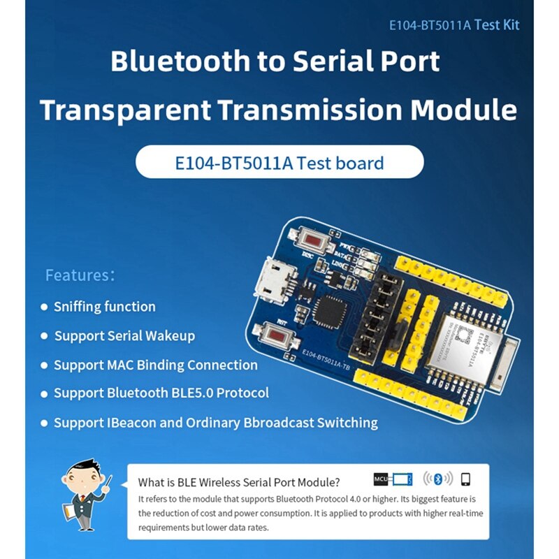 EBYTE E104-BT5011A-TB Test Kit for NRF52811 2400-2... – Grandado