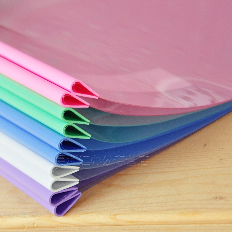 10 Pcs Deli Stationery PP Report Cover & Spine Bar... – Grandado