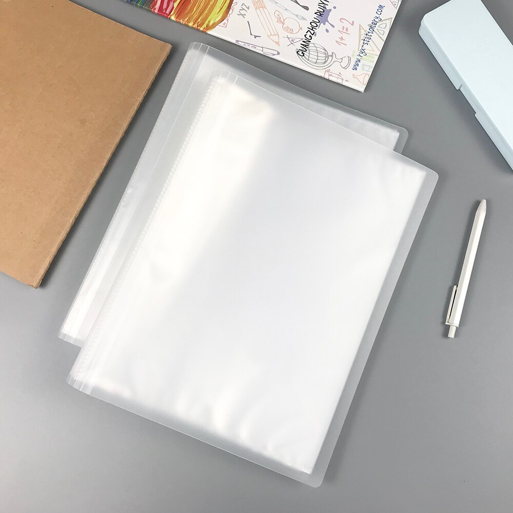 Presentation Book 40 Clear Pockets Sleeves Protect... – Grandado
