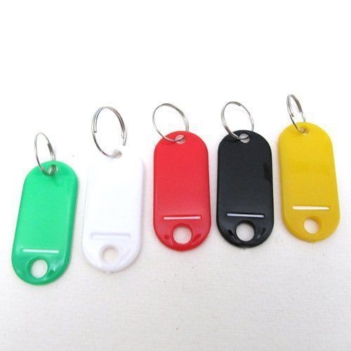 1020/30 PCS Key Tags Met Ring Sleutelhanger ID Lab... – Grandado