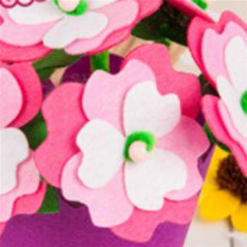 DIY artesanías de flores hechas a mano no tejidas ... – Grandado