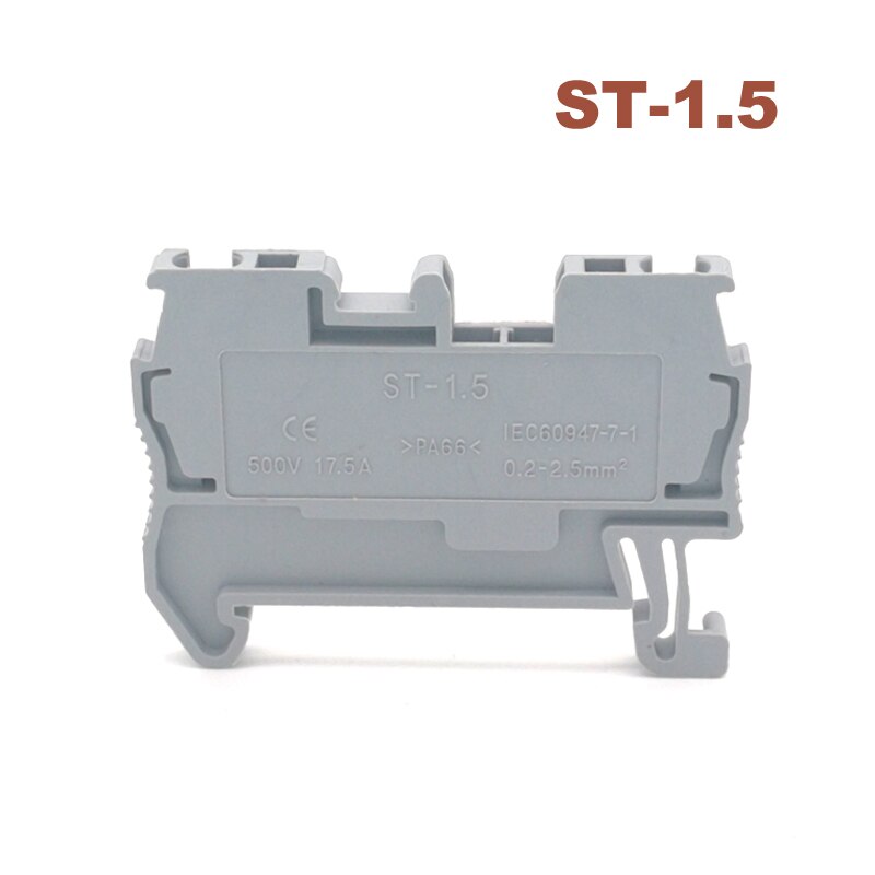 5Pcs Lente Terminal Blokken ST-1.5 Morsettiera Din... – Vicedeal
