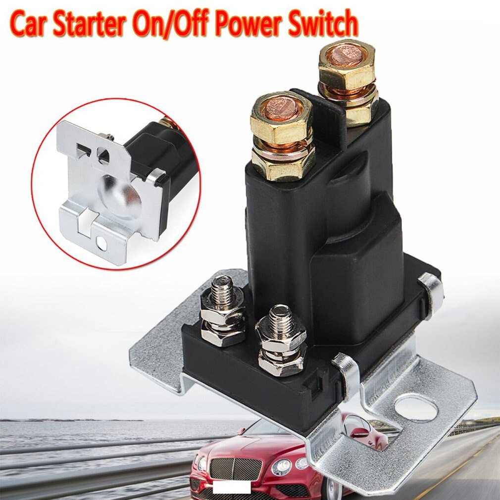 4 Pin 12V AMP 500A Relay Car Starter On/Off Power ... – Grandado