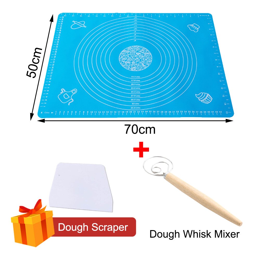 Multi-size Non-Stick Silicone Baking Mats Sheet Ba... – Grandado