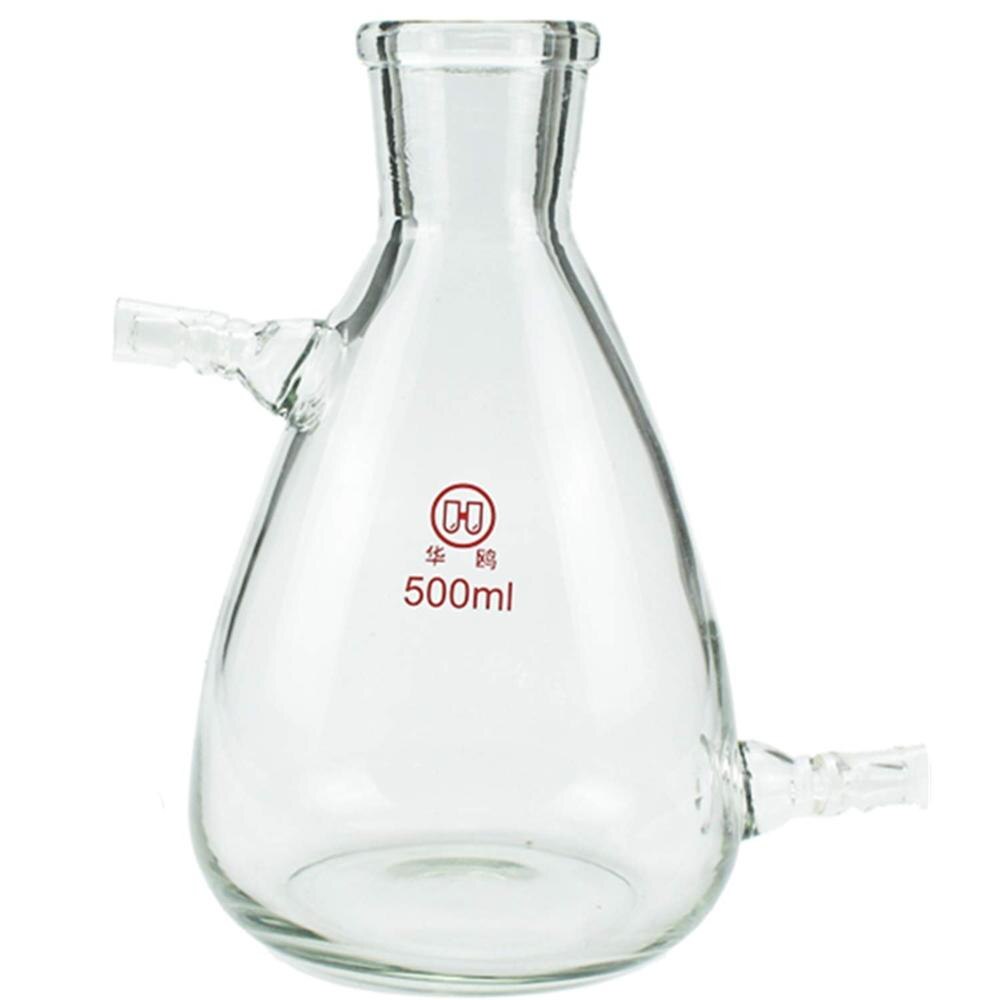 Deschem Glass Filtering Erlenmeyer Flask with Two ... – Vicedeal