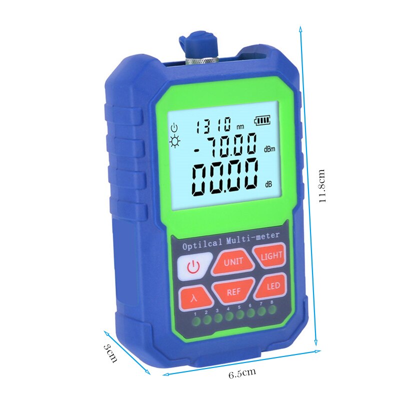 Fiber Optic Cable Tester Portable Optical Power Me... – Grandado