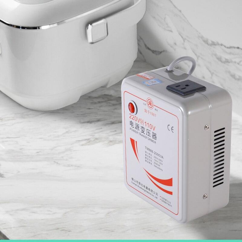 2000W Japan American rice cooker transformer 220v ... – Grandado