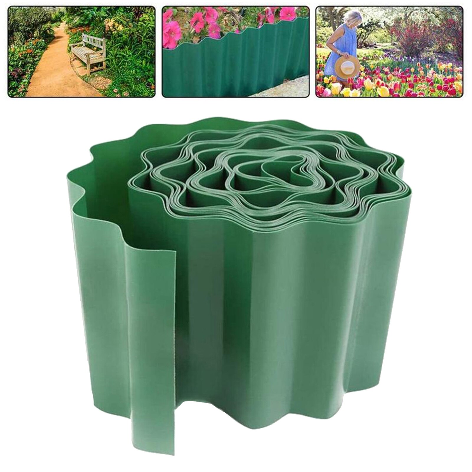 Plastic Garden Grass Lawn Edge Edging Border Fence... – Vicedeal