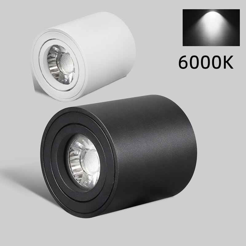 Saiyo LED Spotlights GU10 MR16 Round Surface Mount... – Grandado