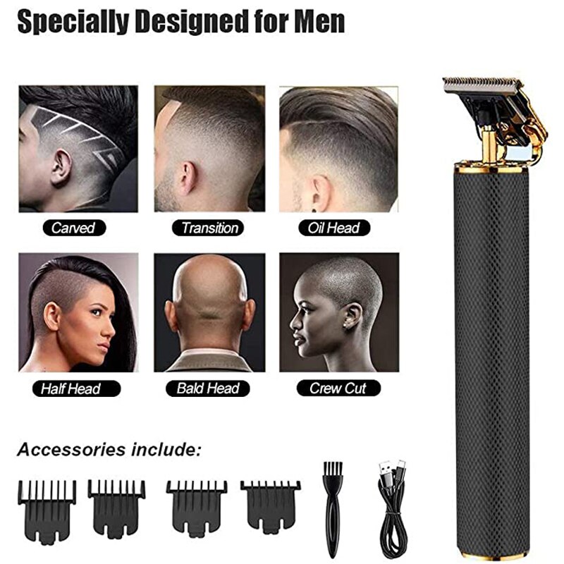 cordless trimmer suitable for haircuts beards razo... – Vicedeal