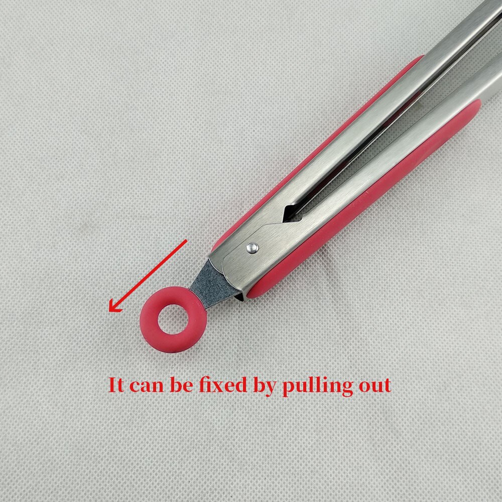 Non injury coating silicone barbecue pliers beef c... – Grandado