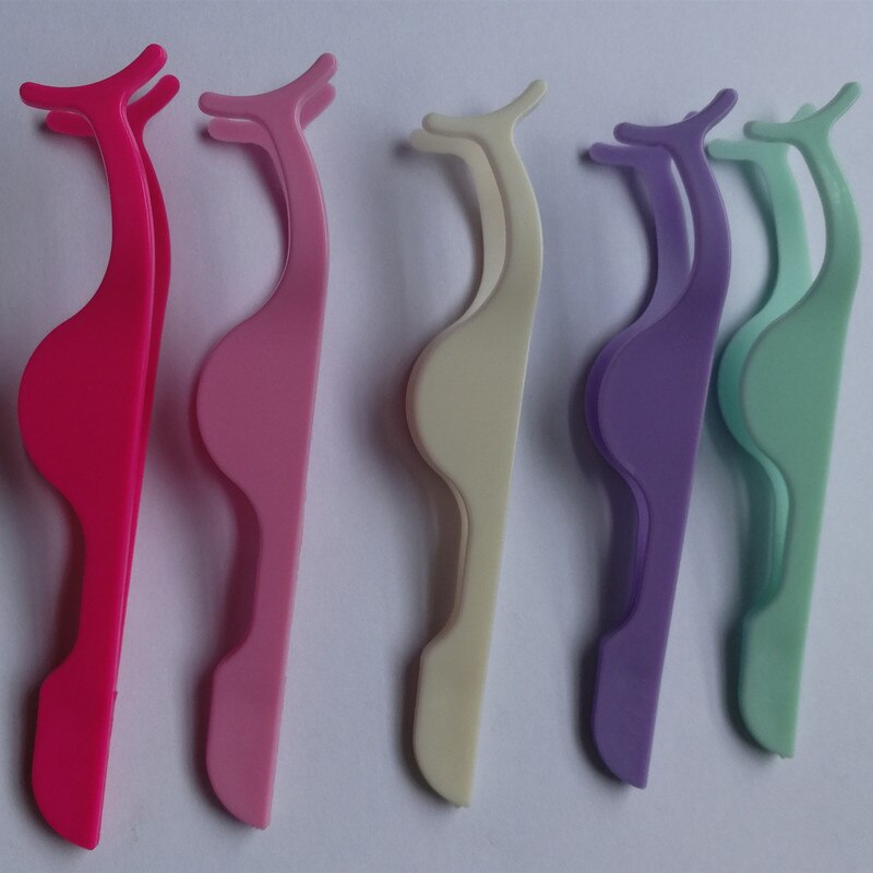 1PC False Eyelash Tweezers False Eyelashes Applica... – Vicedeal