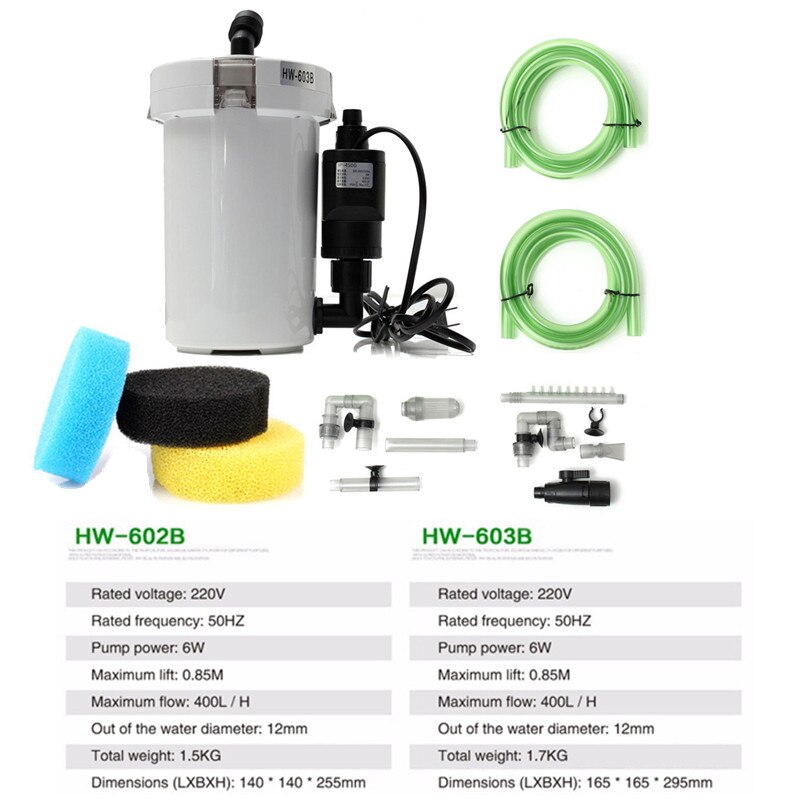 SunSun Ultra-quiet Aquarium Filter Barrel Pre-filt... – Grandado