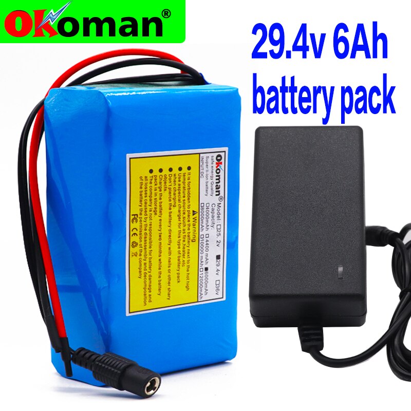 7s2p 24V 6Ah 18650 Battery li-ion battery pack 29.... – Vicedeal